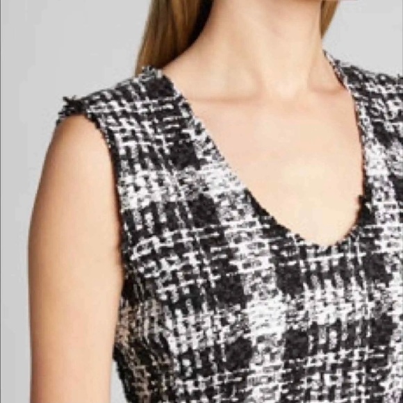 Theory | Dresses | Theory Sculpt U Tweed Dress | Poshmark